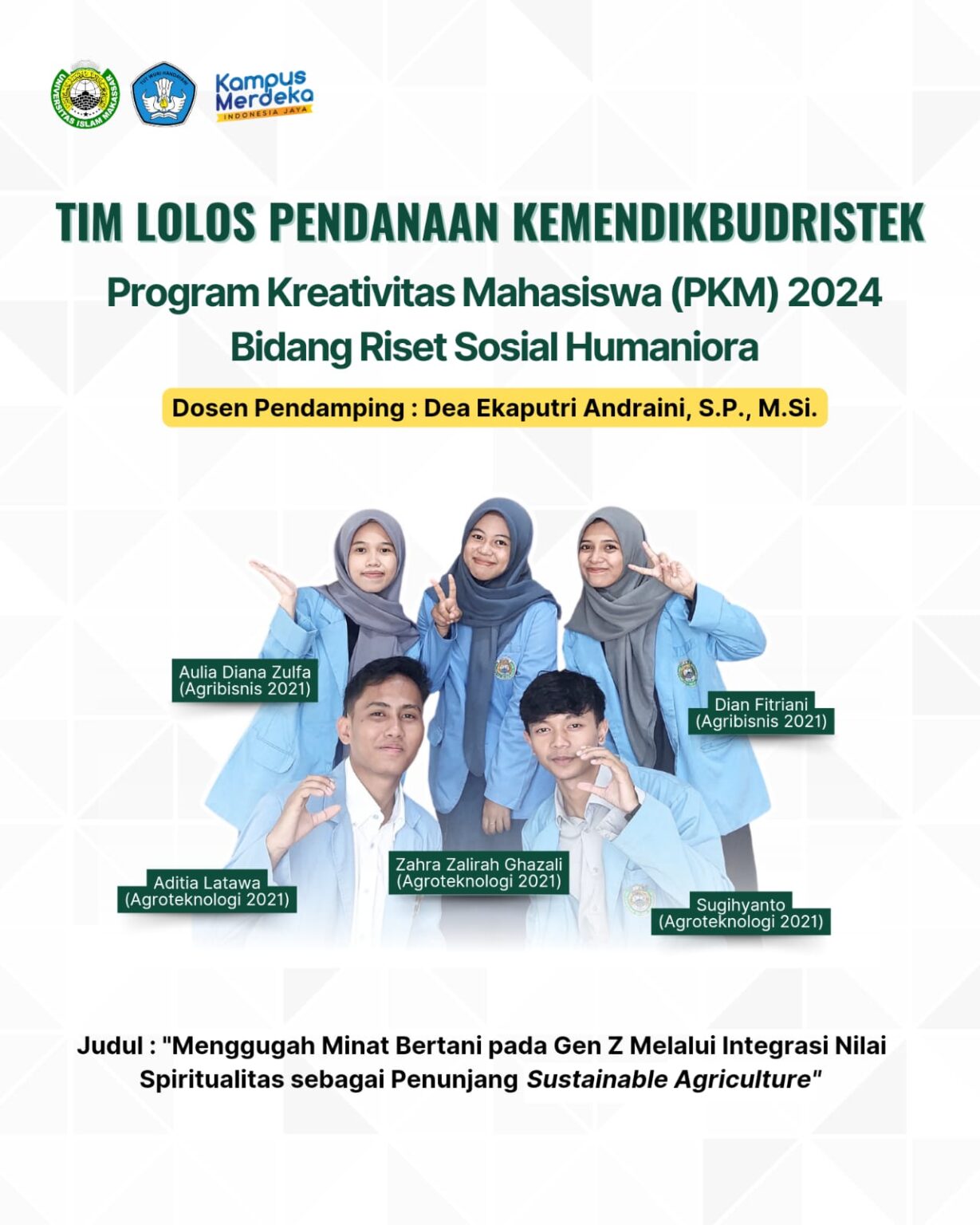 LDR-an dengan Anggota Tim Saat Penyusunan Proposal, Tim PKM-RSH ...